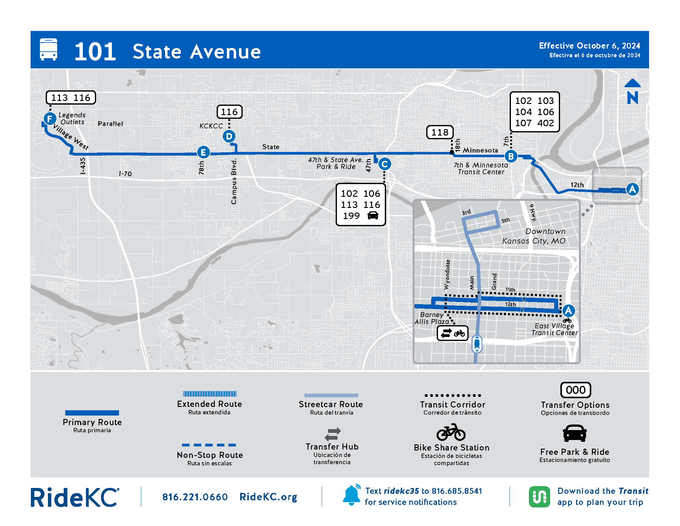 101 State Ave. | Routes | RideKC