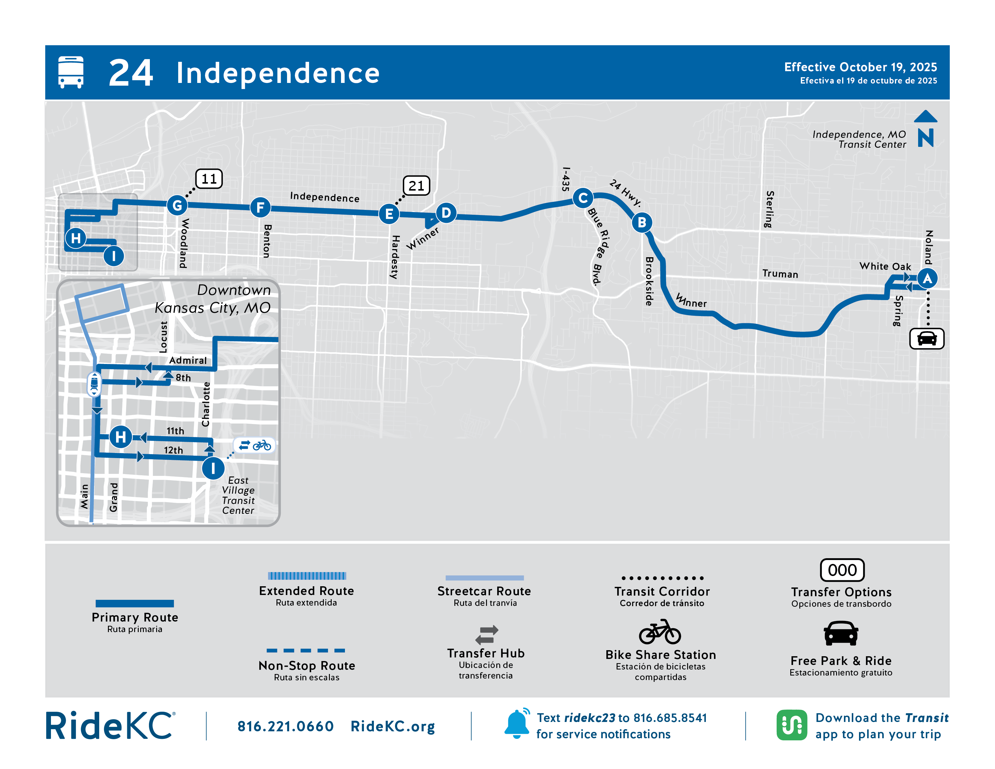 24 Independence | Routes | RideKC