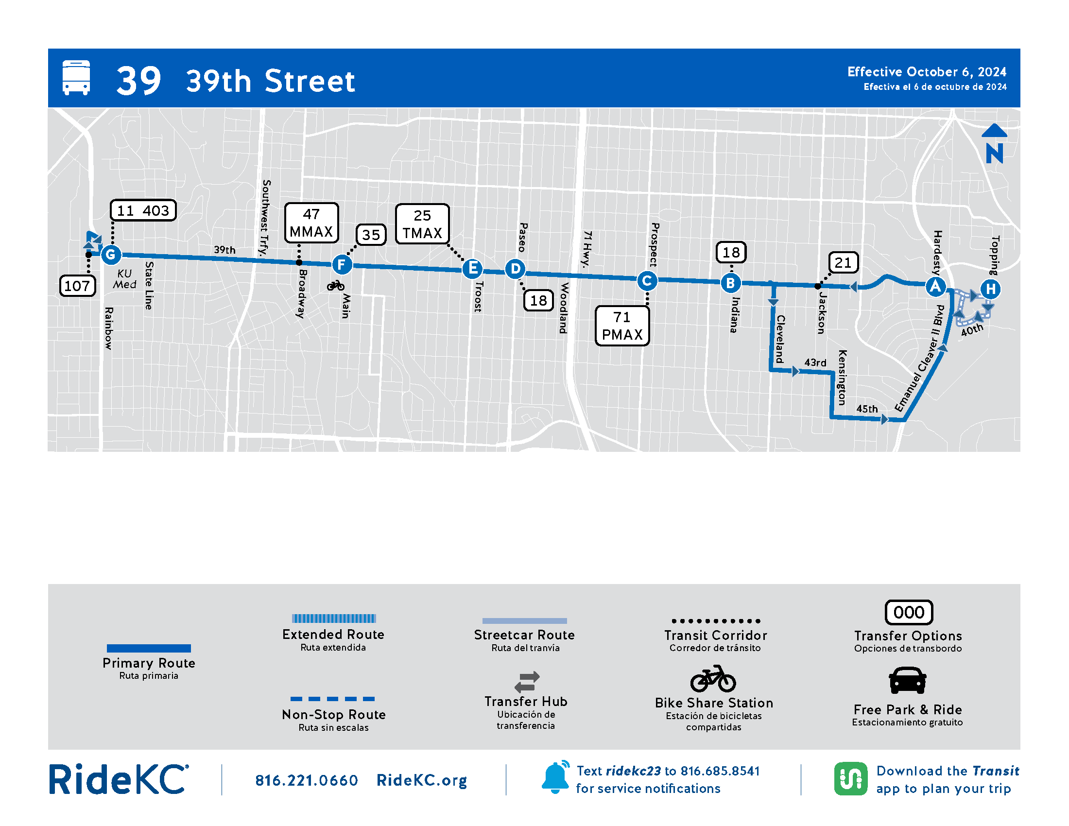 39 39th Street | Routes | RideKC