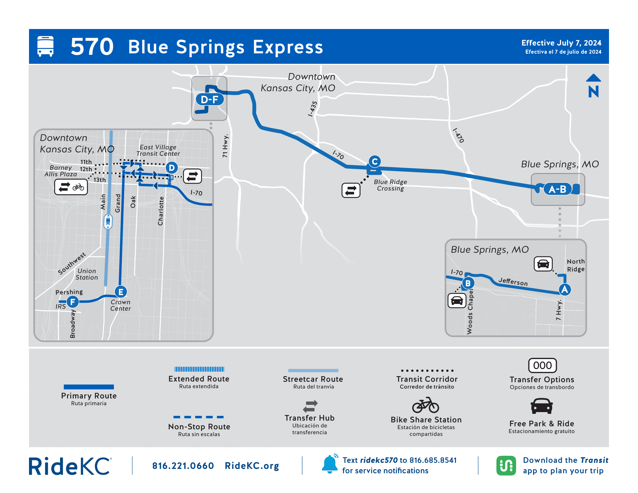 Bonner Springs Service | Routes | RideKC